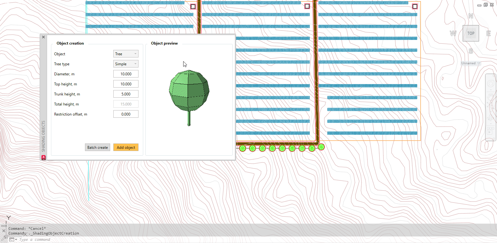 Shading objects & Shading analysis – Help Center | PVcase