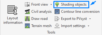 Shading objects & Shading analysis – Help Center | PVcase