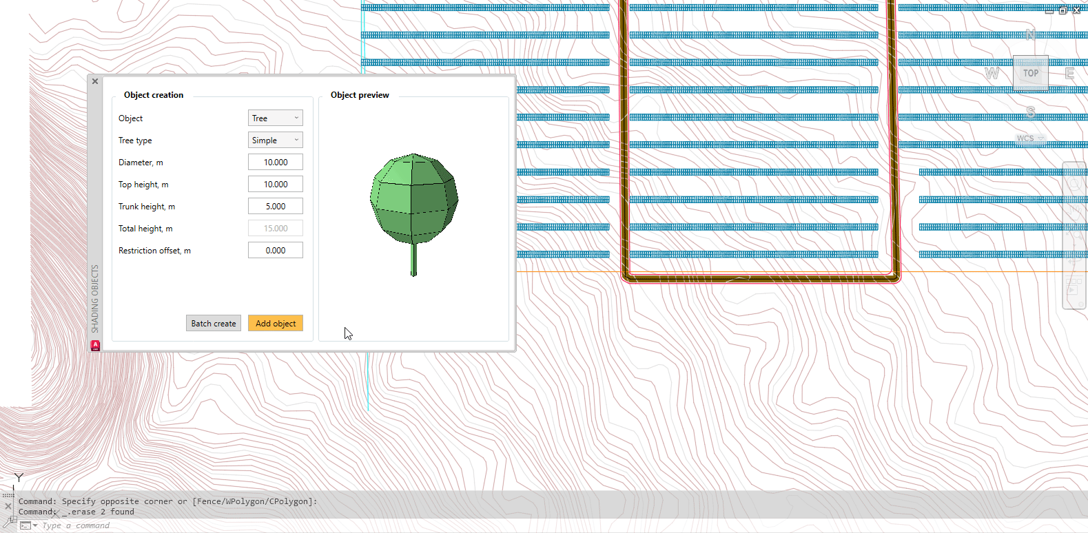 Shading objects & Shading analysis – Help Center | PVcase
