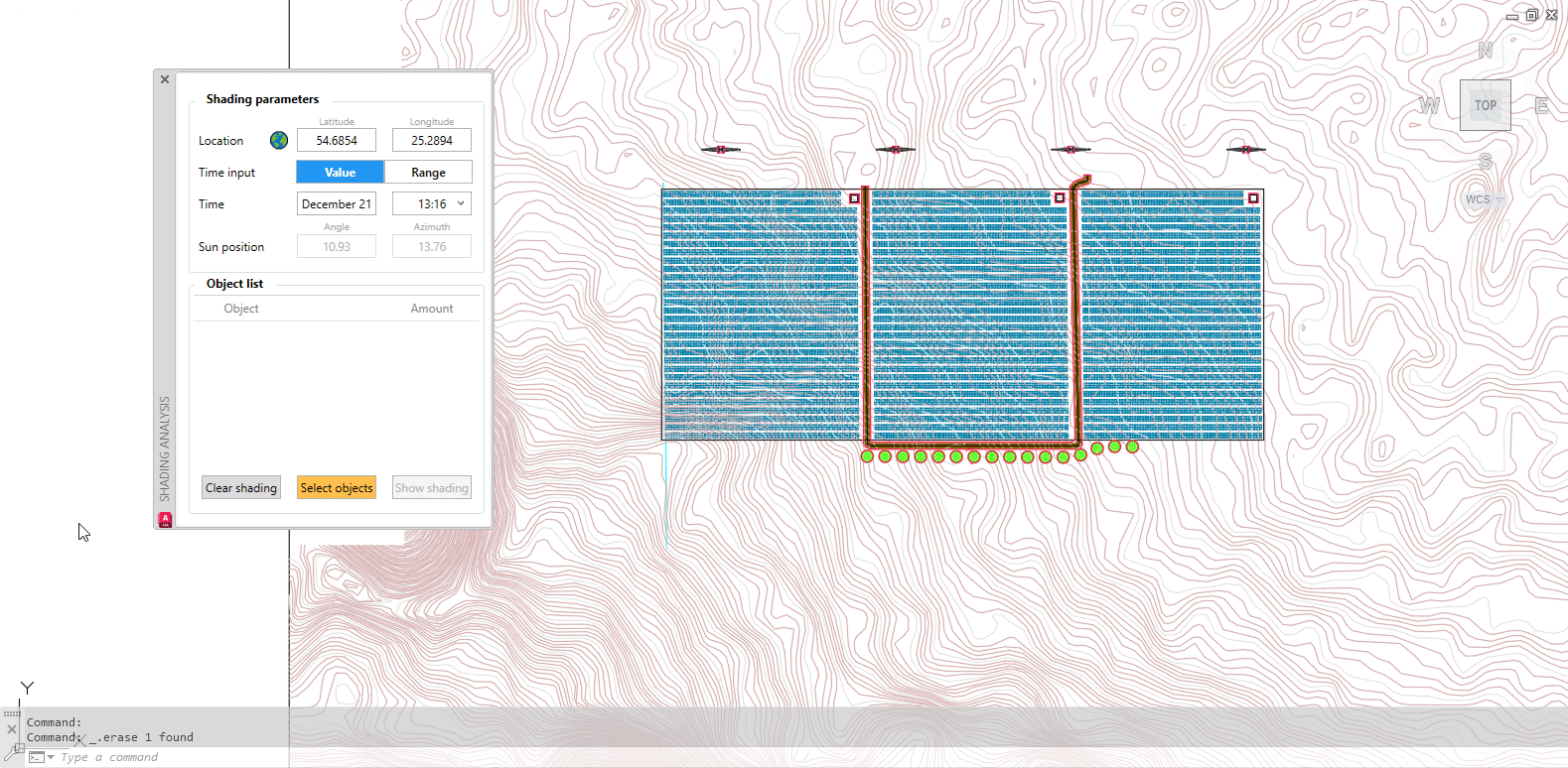 Shading objects & Shading analysis – Help Center | PVcase