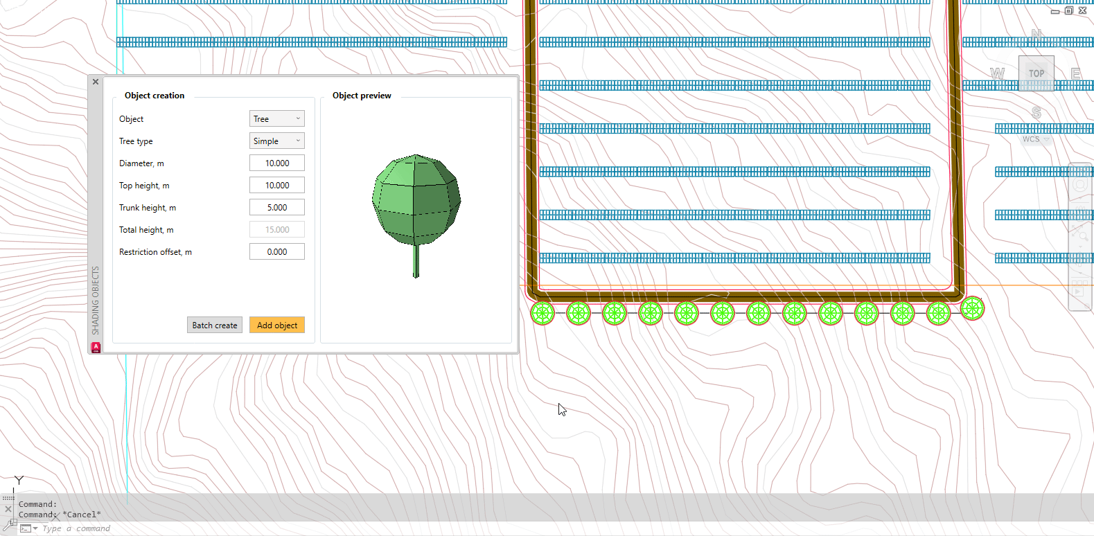 Shading objects & Shading analysis – Help Center | PVcase