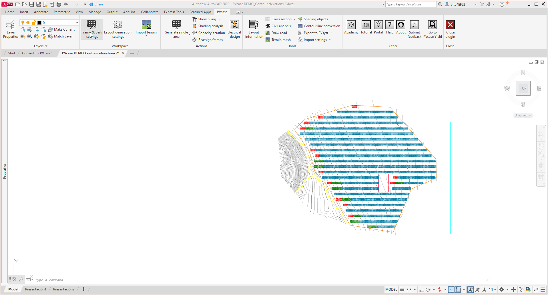 Fixed-tilt - PV layout creation – Help Center | PVcase