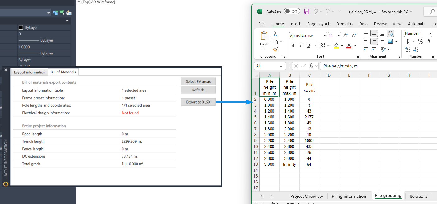 Fixed-tilt - PV layout creation – Help Center | PVcase