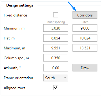 Fixed-tilt - PV layout creation – Help Center | PVcase