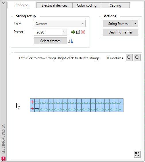 Fixed-tilt - stringing – Help Center | PVcase